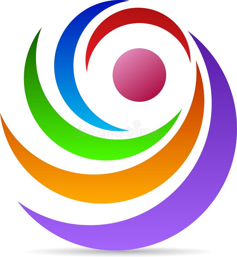 Rotation logo stock vector. Illustration of company, decoration - 38710470