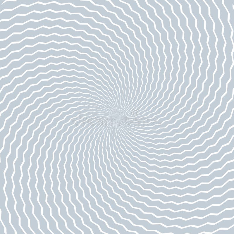 Rotation Movement. Zigzag Lines Pattern. Stock Vector - Illustration of ...