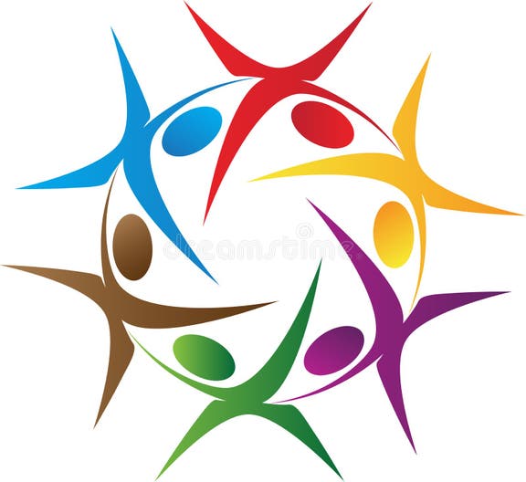 Rotation people logo stock vector. Illustration of circular - 26959629