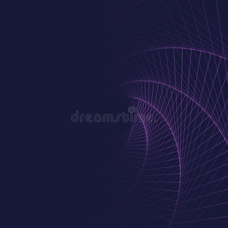 Rotation Square Abstract Geometric Background, Vector Equilibrium Stock ...
