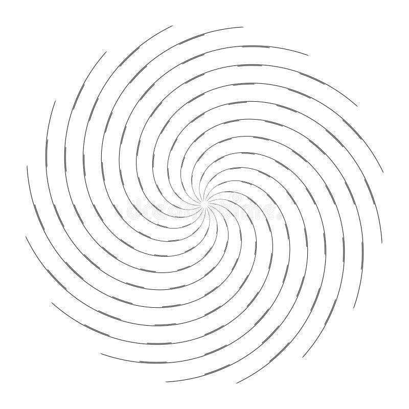 Rotation Swirl Movement. Abstract Design Element Stock Vector ...