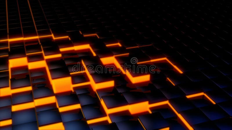 Rotation tile glow stock footage. Video of effect, bright - 37205811