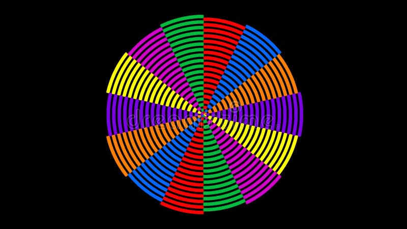 Rotations5-15p stock video. Video of colorful, looping - 49044921