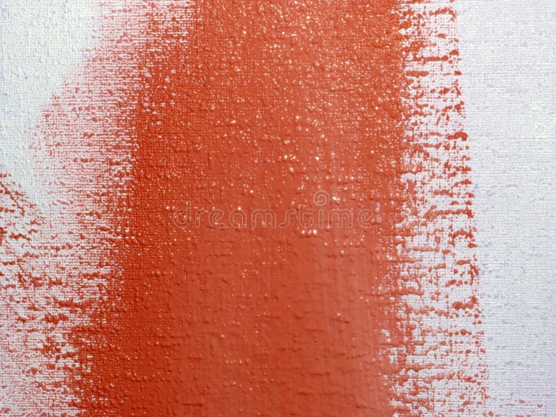 Rote Farbe auf einer Wand stockfoto. Bild von wand, anstrich - 4448862