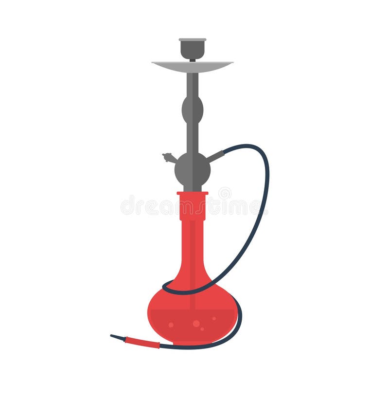 Rote Huka flach Vektor vektor abbildung. Illustration von ruhe - 79784906