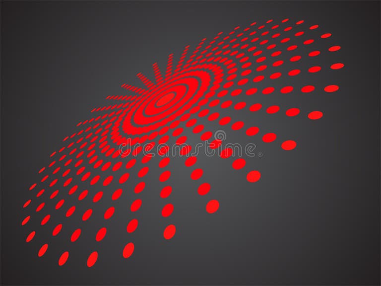 Rote Punkte vektor abbildung. Illustration von schönheit - 12172450