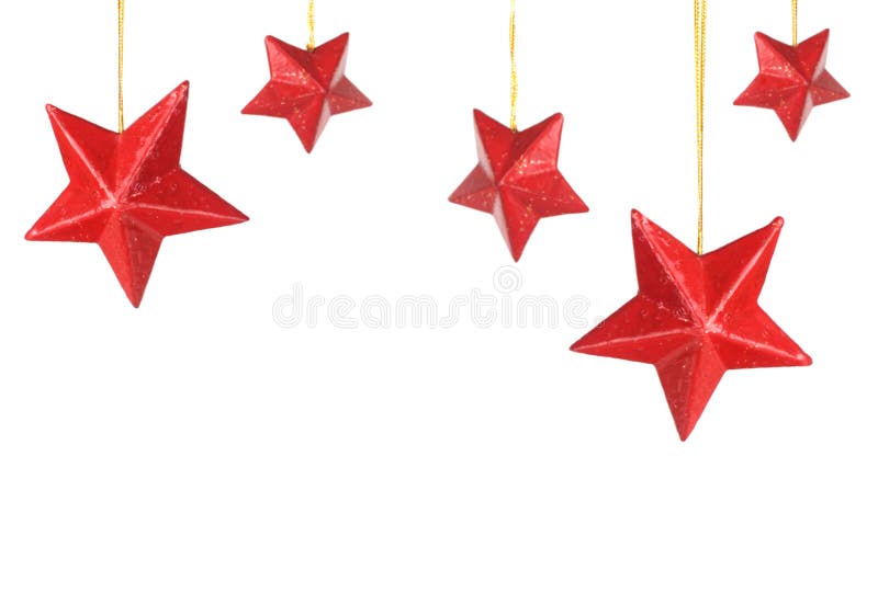 Rote Sterne stock abbildung. Illustration von festlich - 41817339
