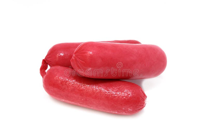 Rote Wurst stockfoto. Bild von trödel, lang, diätetisch - 13778186