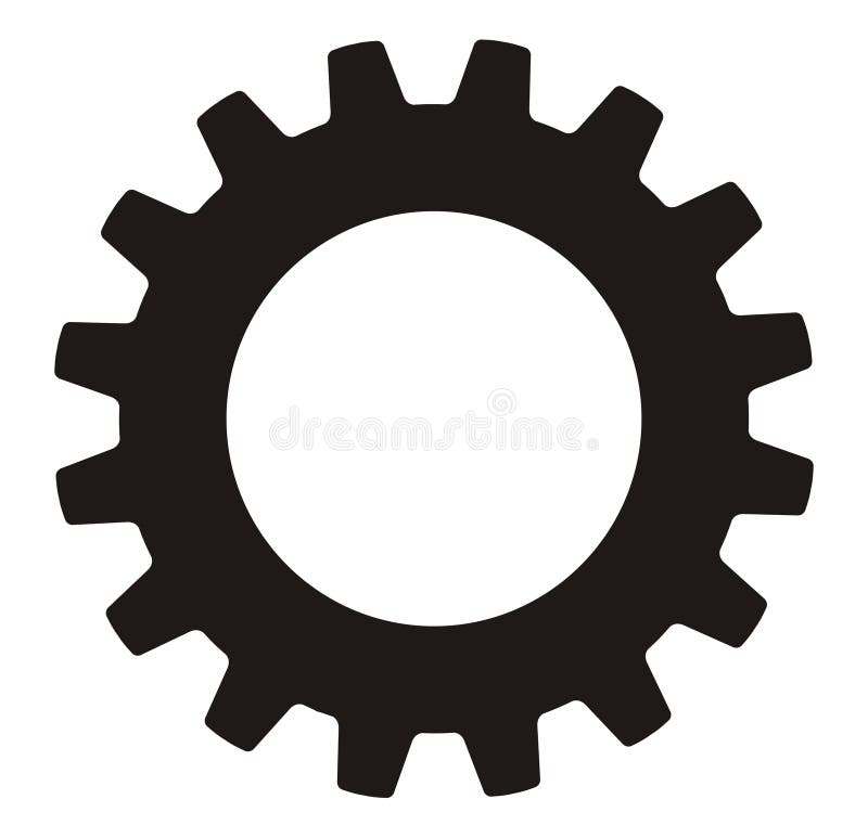 Rotella Di Attrezzo Industriale Illustrazione di Stock - Illustrazione ...