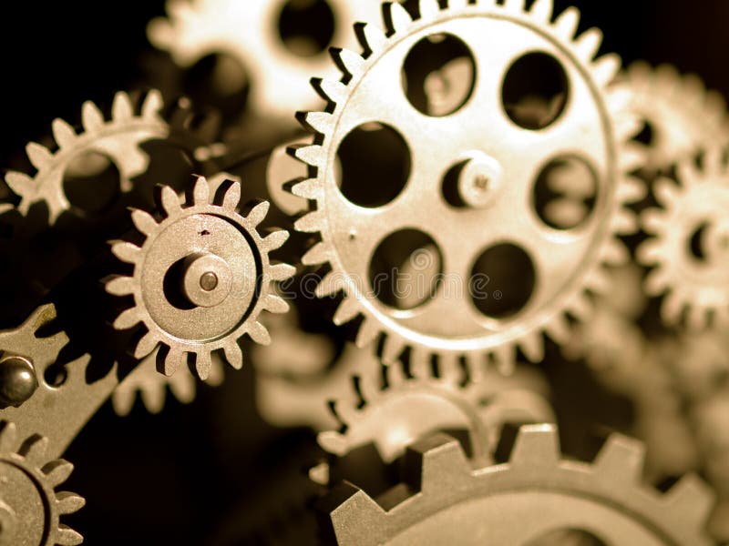 Rotelle immagine stock. Immagine di colleghi, anello, macchinario - 6829619