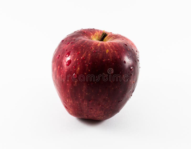 Roter Apfel stockbild. Bild von frisch, betrieb, frech - 63615527