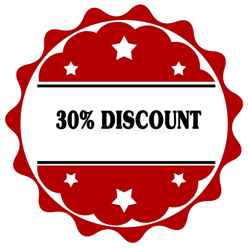 30 Prozent Rabatt Stock Illustrationen, Vektors, & Klipart – (1,302 ...