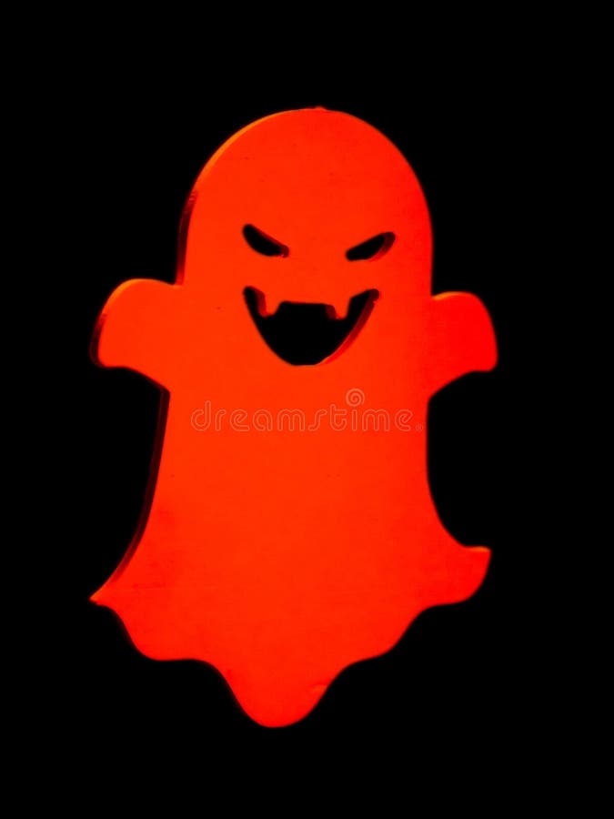 Roter Geist stockfoto. Bild von erschreckend, furcht - 124628802