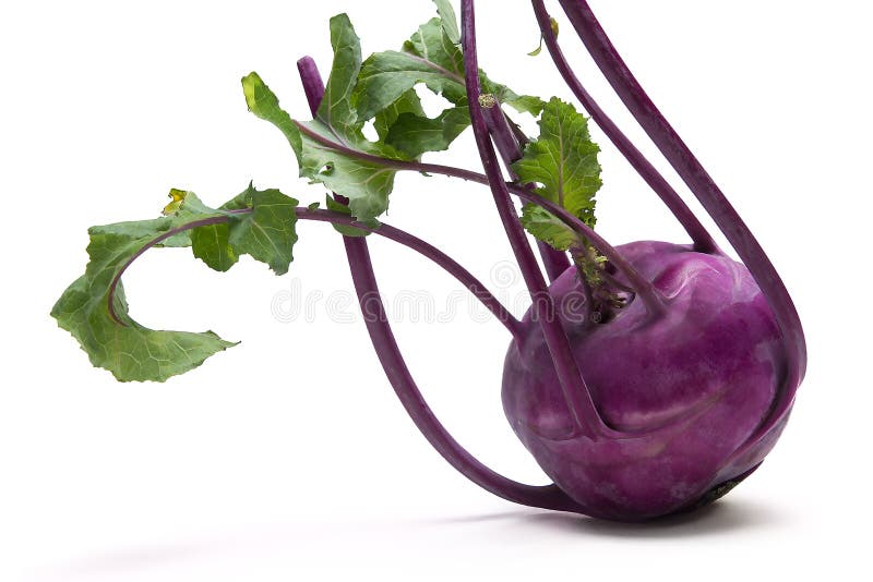 Roter Kohlrabi stockbild. Bild von kohlrabi, hintergrund - 76832895