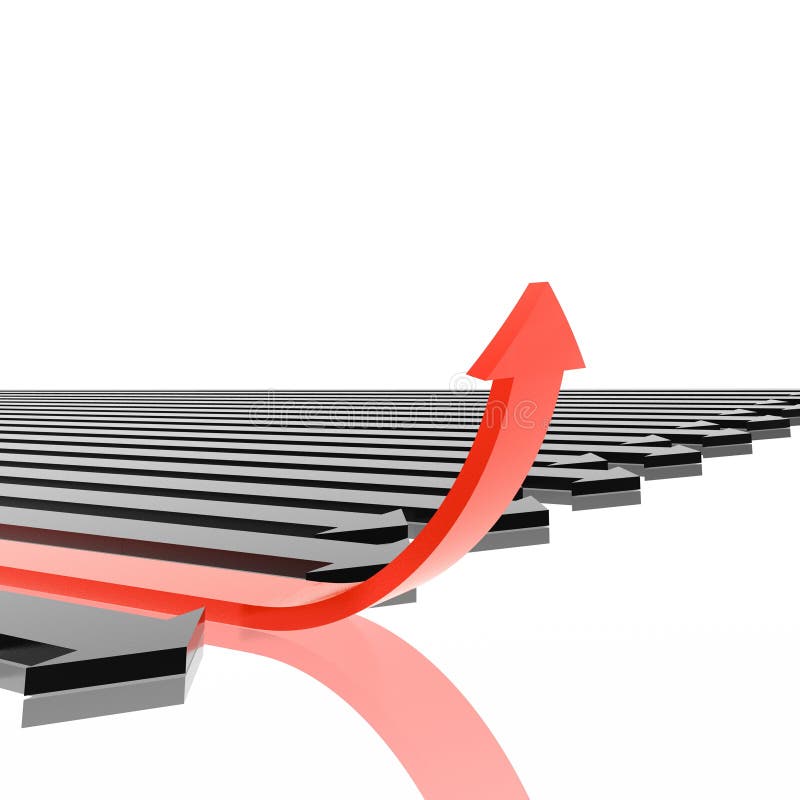 Roter Pfeil Bild. Bild: 5663163