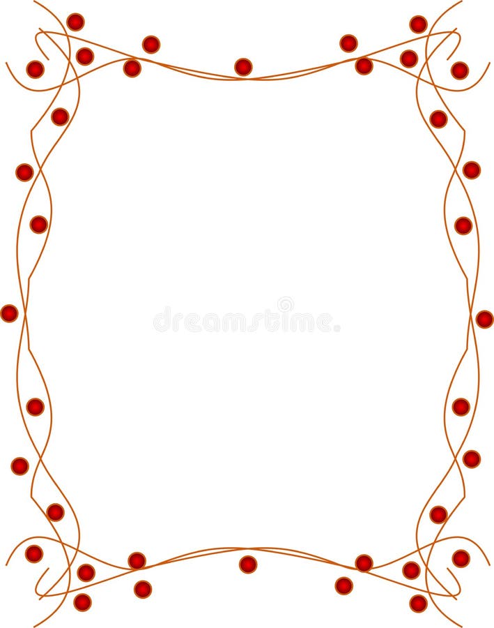 Roter Rahmen stock abbildung. Illustration von satz, abdeckung - 67139826