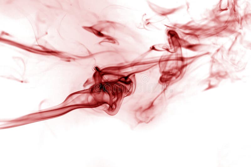 Roter Rauch stockbild. Bild von element, abbildung, schön - 44352801