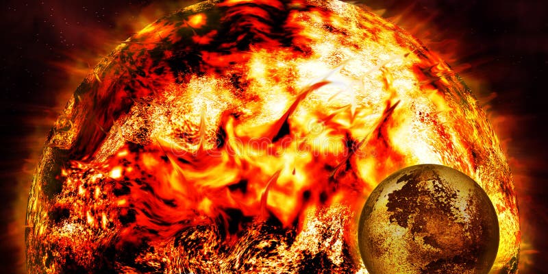 Roter Riese stock abbildung. Illustration von helium, auslegung - 9251209