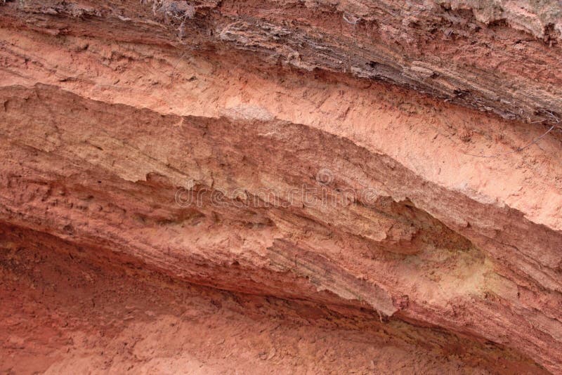 Roter Sand stockfoto. Bild von gefärbt, glimmer, beschaffenheit - 3878654