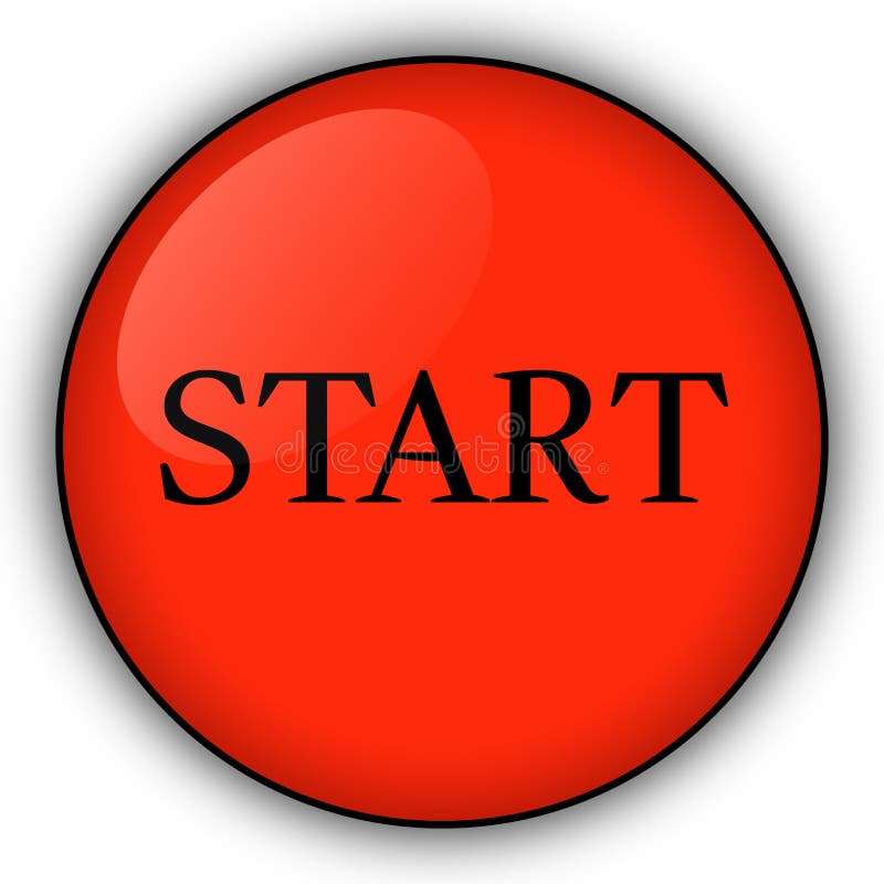 Startknopf stock abbildung. Illustration von abbildung - 17357238