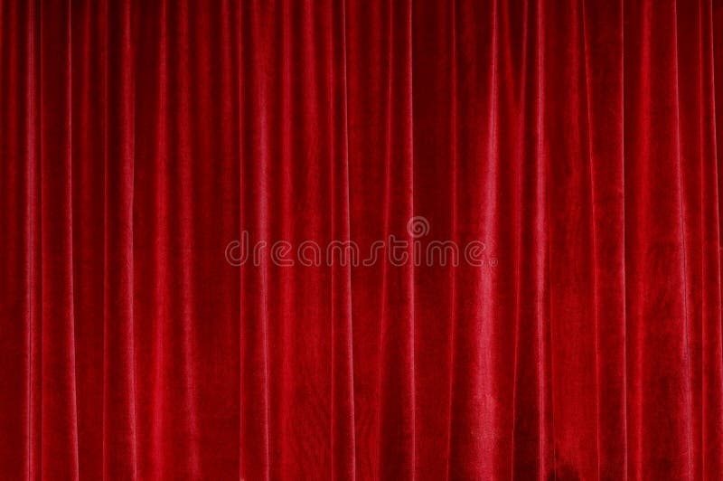 Roter Vorhang stockbild. Bild von schatten, luxus, kunst - 30590257