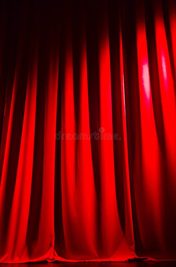 Roter Vorhang stockbild. Bild von eleganz, bild, sauber - 36084197
