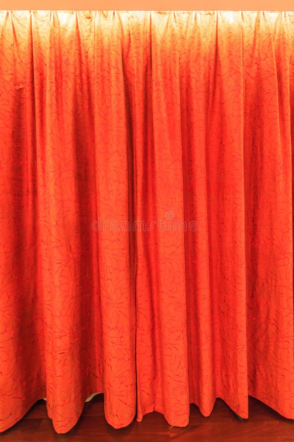 Roter Vorhang stockfoto. Bild von tuch, luxus, schwarzes - 37646938