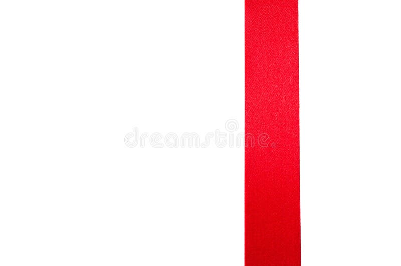 Rotes Band stockfoto. Bild von geschenk, feld, getrennt - 33946690