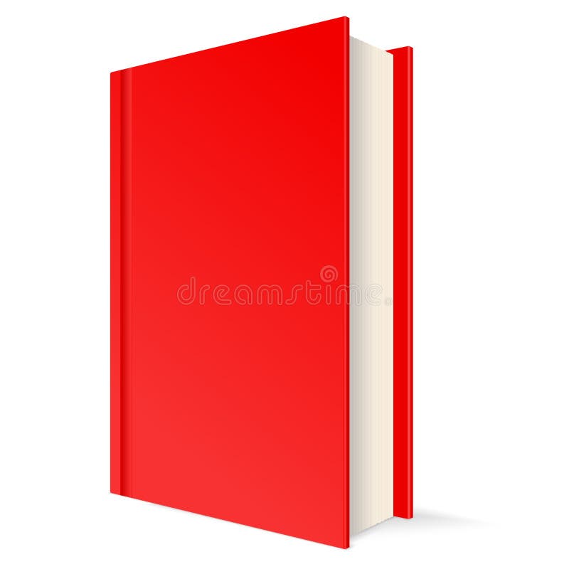Rotes Buch vektor abbildung. Illustration von buch, tagebuch - 127566607