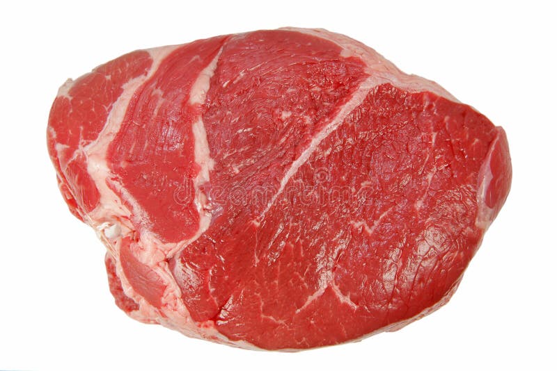 Rotes Fleisch stockbild. Bild von frisch, braten, veined - 588859