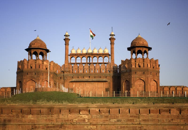 Rotes Fort, Delhi stockfoto. Bild von lahore, indisch - 18016920