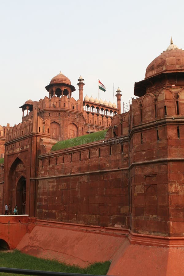 Rotes Fort In Delhi, Indien Stockfoto - Bild von berühmt, iconic: 51626330