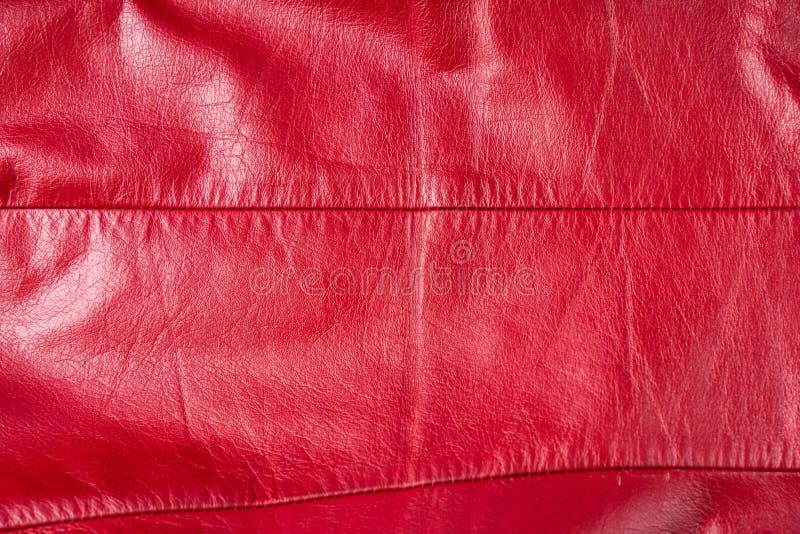 HELLES ROTES LEDER-STRUKTURIERTER HINTERGRUND Stockbild - Bild von haut ...