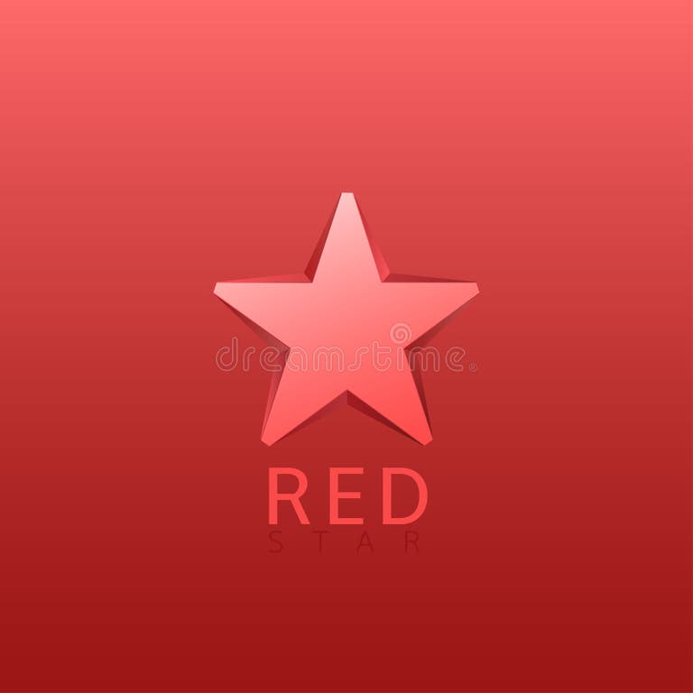 Rotes Sternlogo vektor abbildung. Illustration von weihnachten - 84638255