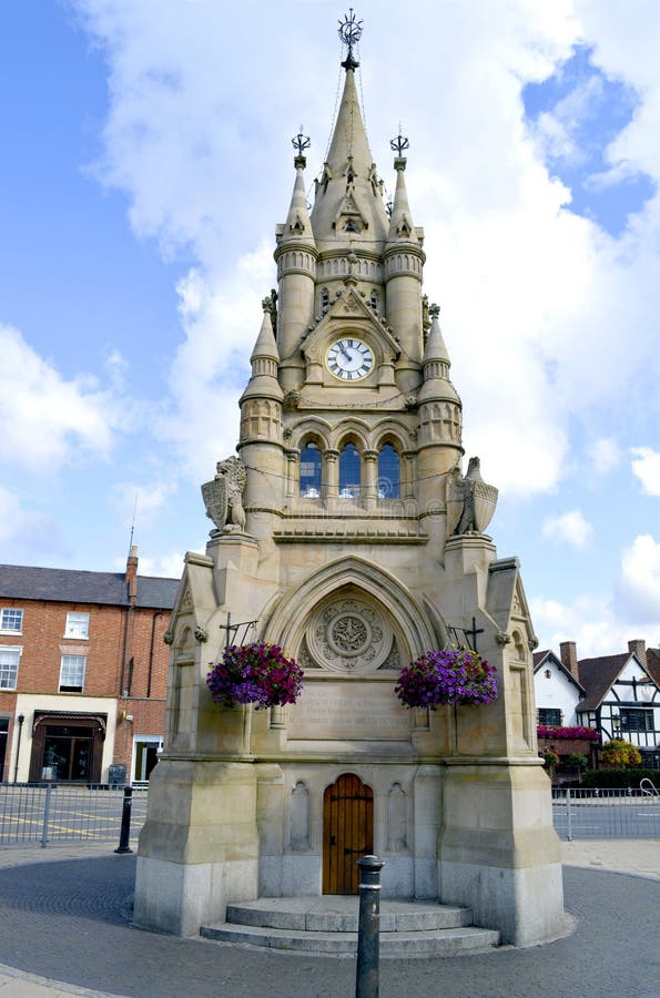 Rother Street Clock Tower stock image. Image of tower - 43681745