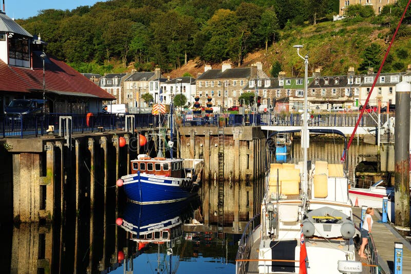 Rothesay Harbour editorial photo. Image of vacation - 253673921