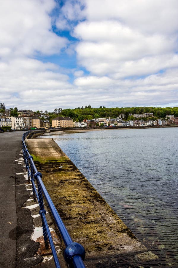 Rothesay, Isle of Bute, Scotland Stock Photo - Image of urban, historic ...