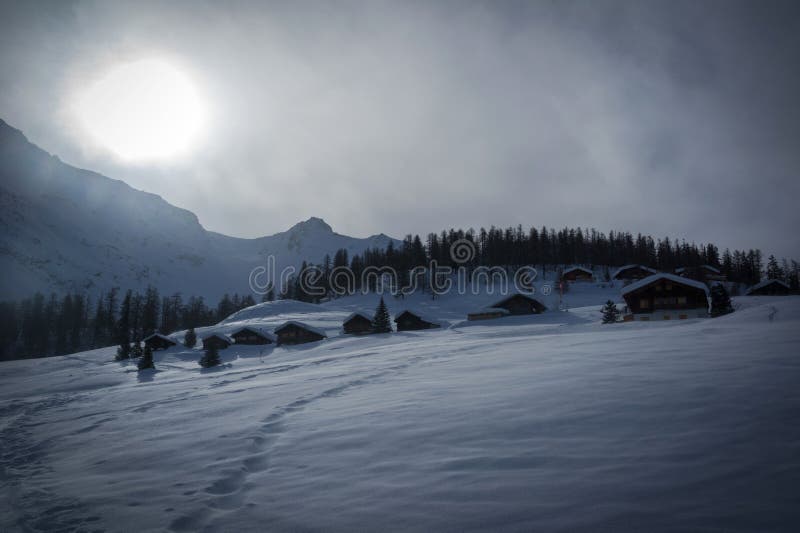 Rothwald stock photo. Image of switzerland, alpinism - 71465188