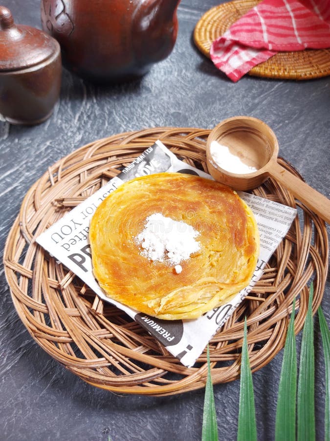Roti Canai Or Roti Maryam It Is A Type Of Flatbread With Indian