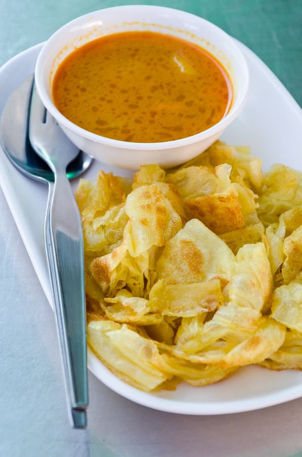 Roti Canai stock photo. Image of breakfast, pieces, culture - 59996142