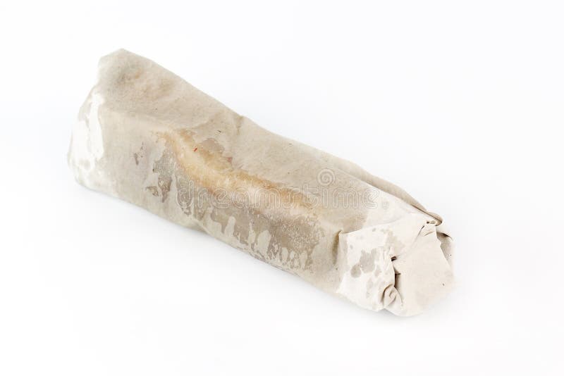 Roti Flat Bread in Paper Wrap Stock Photo - Image of roti, south: 41432248