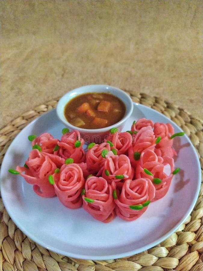 Roti Jala Estilo De La Comida Malaya Imagen de archivo - Imagen de ...