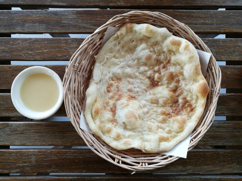 Roti and milk stock photo. Image of milk, bread, roti - 89297906