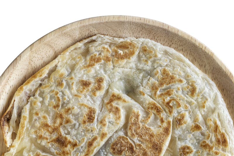 Roti Paratha with Milk Sweetened Condensed Stock Image - Image of ...