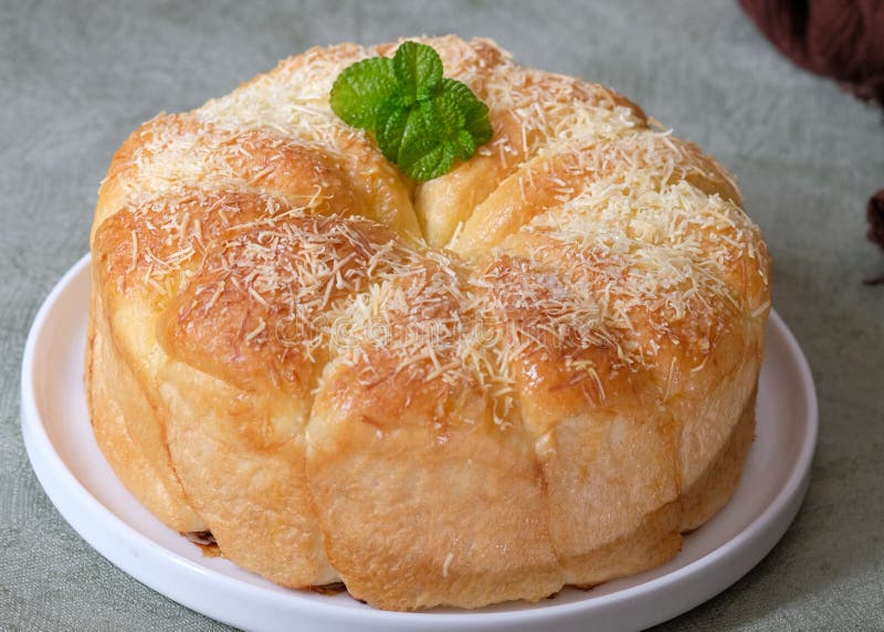 Roti Telinga Gajah or Elephant Ear Bread is White Milk Bread Shaped ...