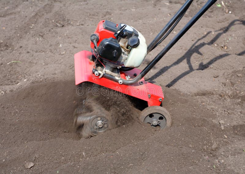 Roto Tiller stock photo. Image of color, roto, equipment - 14267466