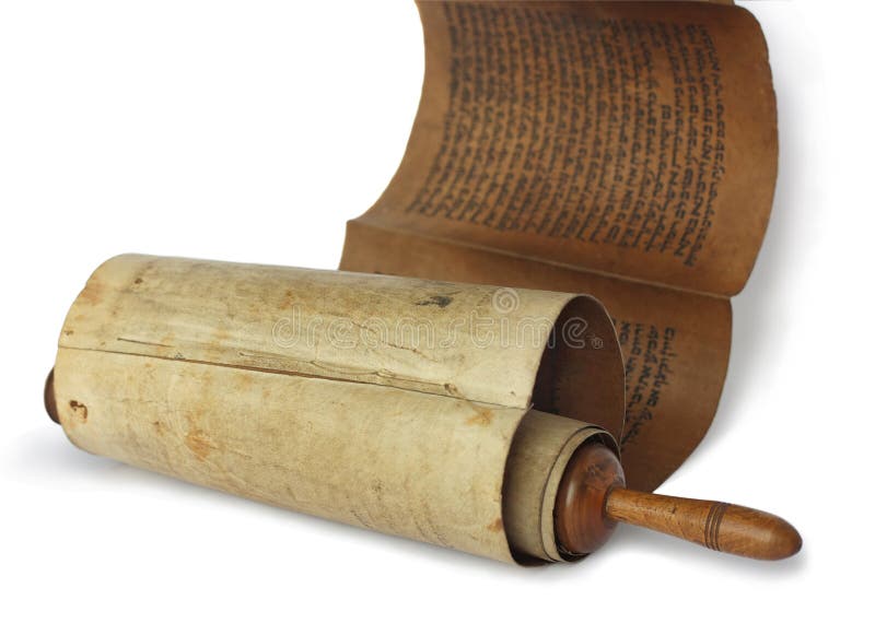 Rotolo antico antico immagine stock. Immagine di materiale - 17419773