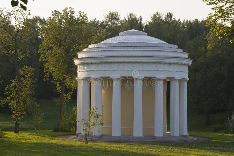 Rotonda in park stock image. Image of culture, park, tree - 8886785