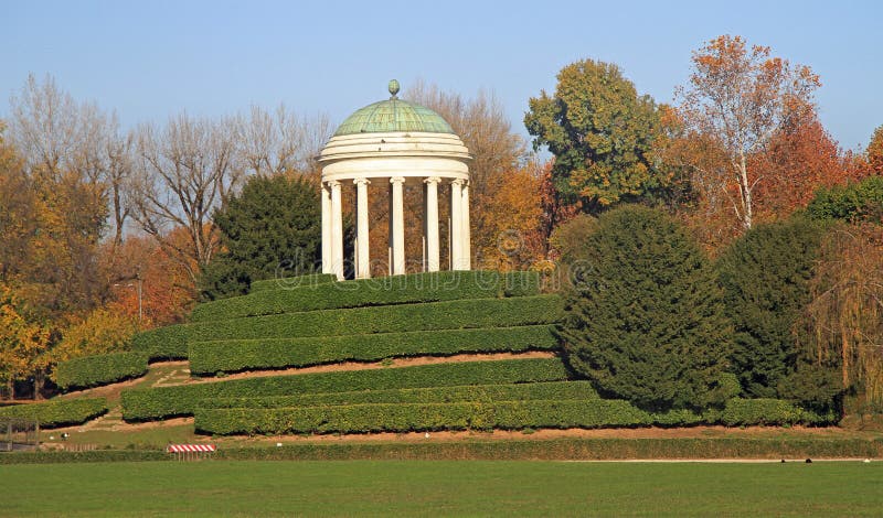 Rotonda in park of Vicenza stock image. Image of ancient - 72695579