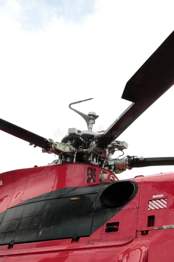 Tail Rotors of a Combat Helicopter Stock Image - Image of aircraft ...
